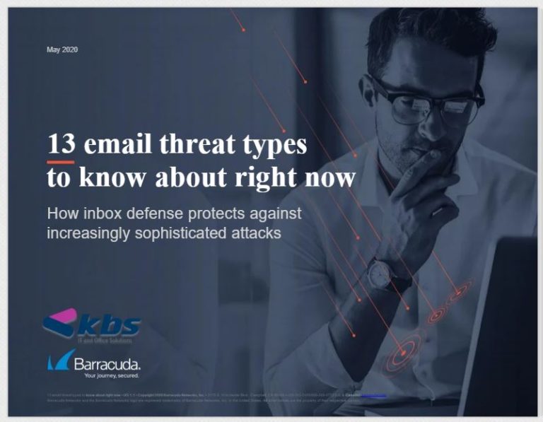 Are you protected against all 13 email threat types?